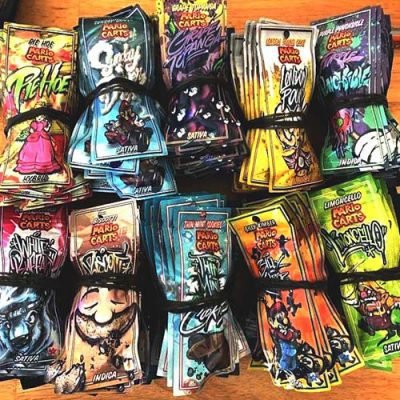 Mario Carts THC Cartridges - Free Shipping